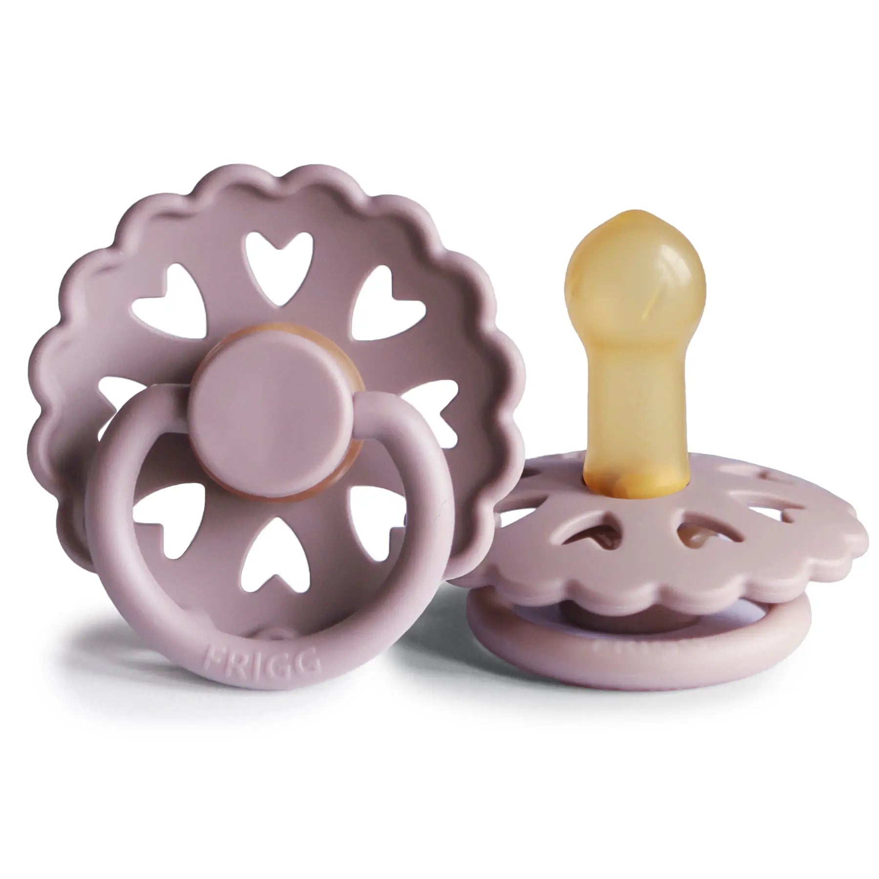 FRIGG Fairytale Round Latex Pacifier – Little Mermaid Mauve – Motherhood